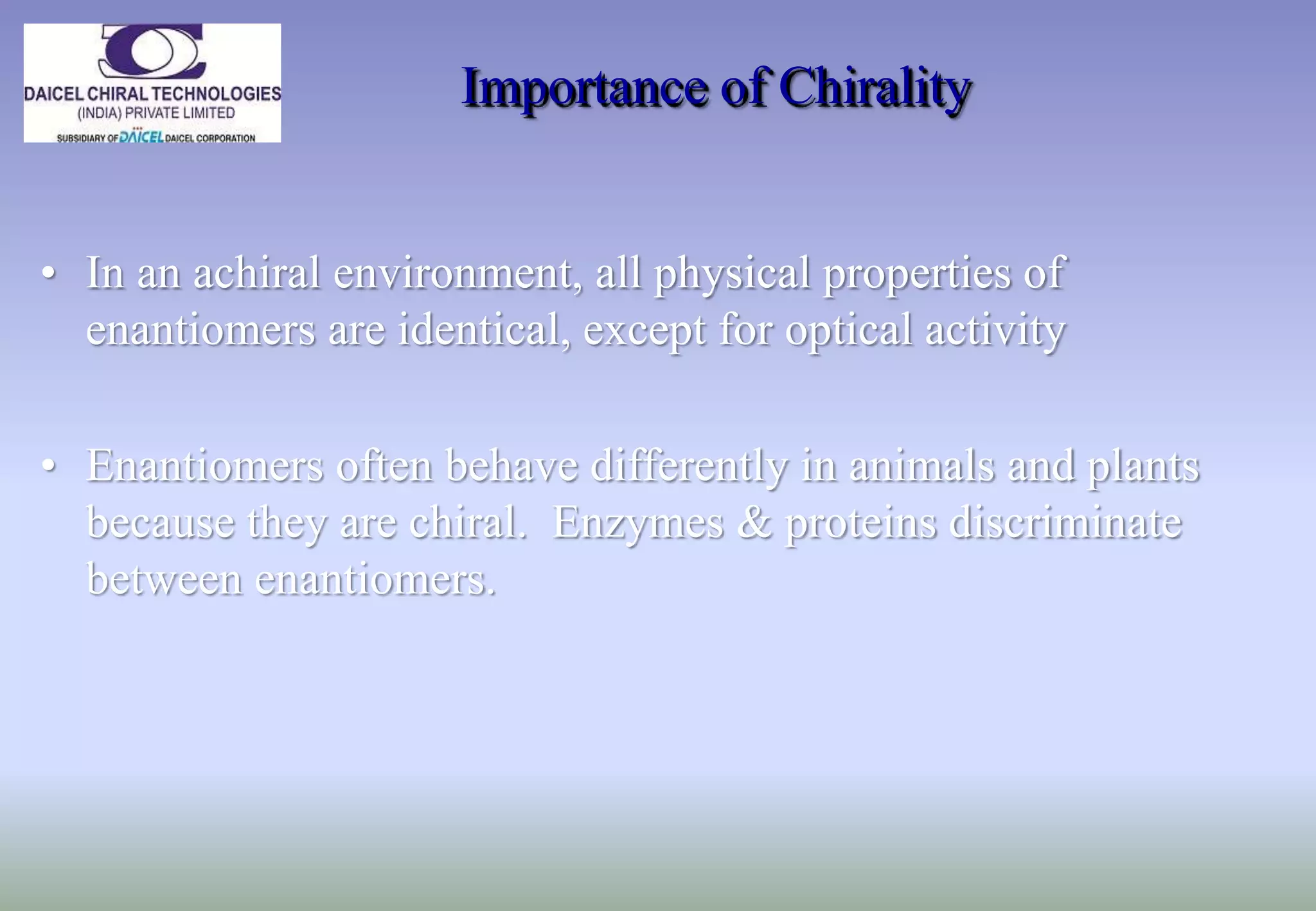 Chiral separations by hplc | PPTX