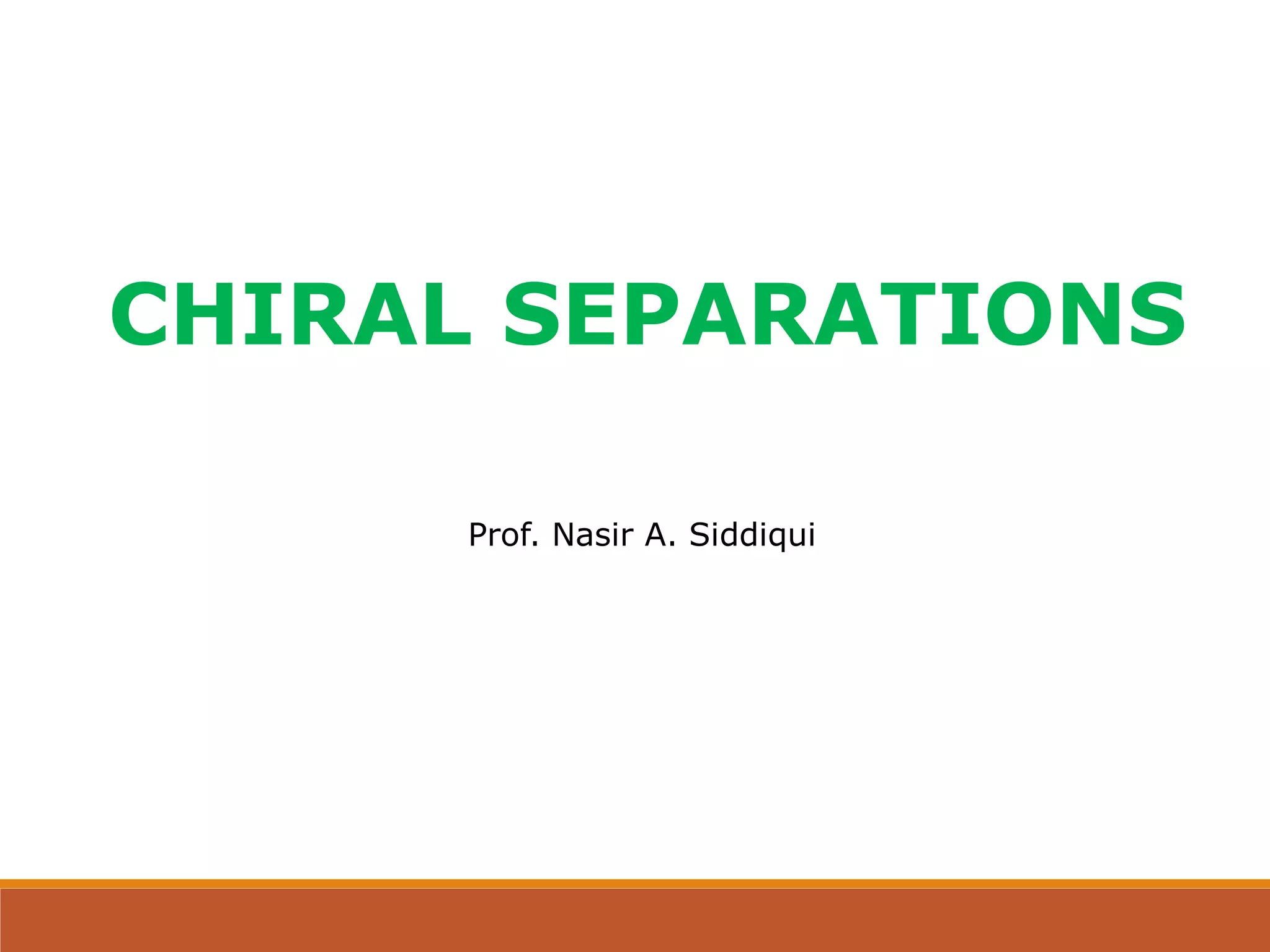 Chiral sep (lec 6) | PPT