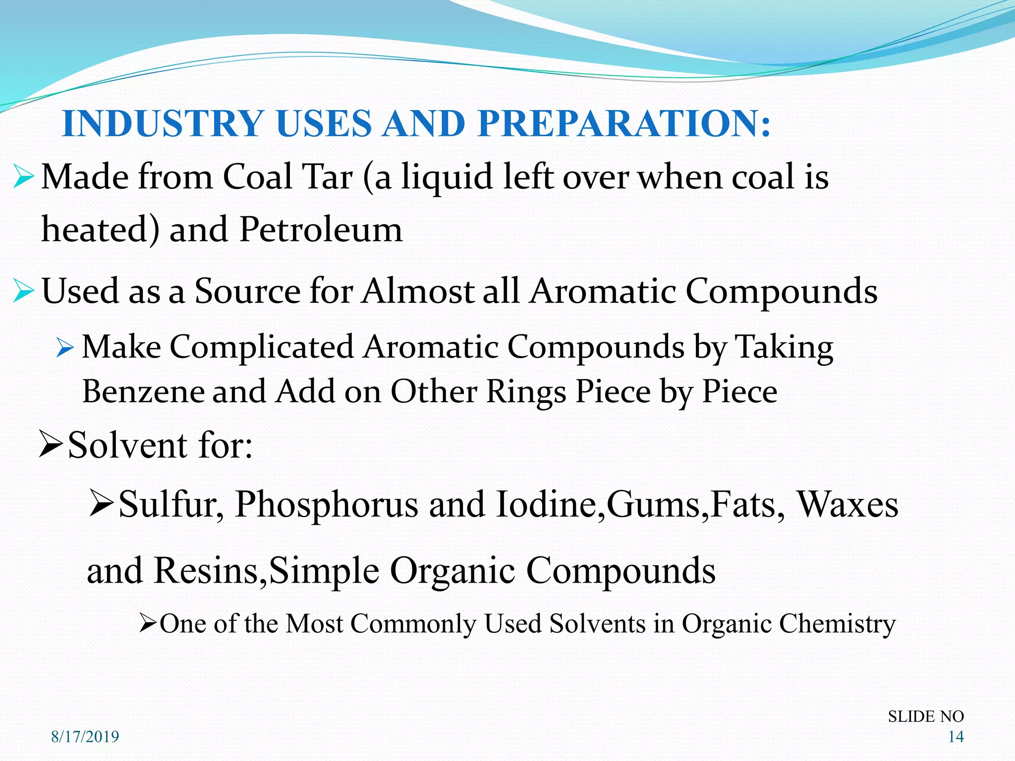 Benzene Ring and Aromaticity | PPTX
