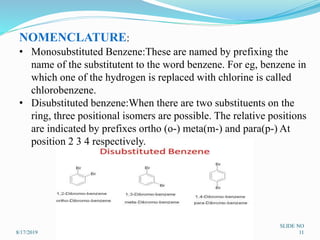 Benzene Ring and Aromaticity | PPTX