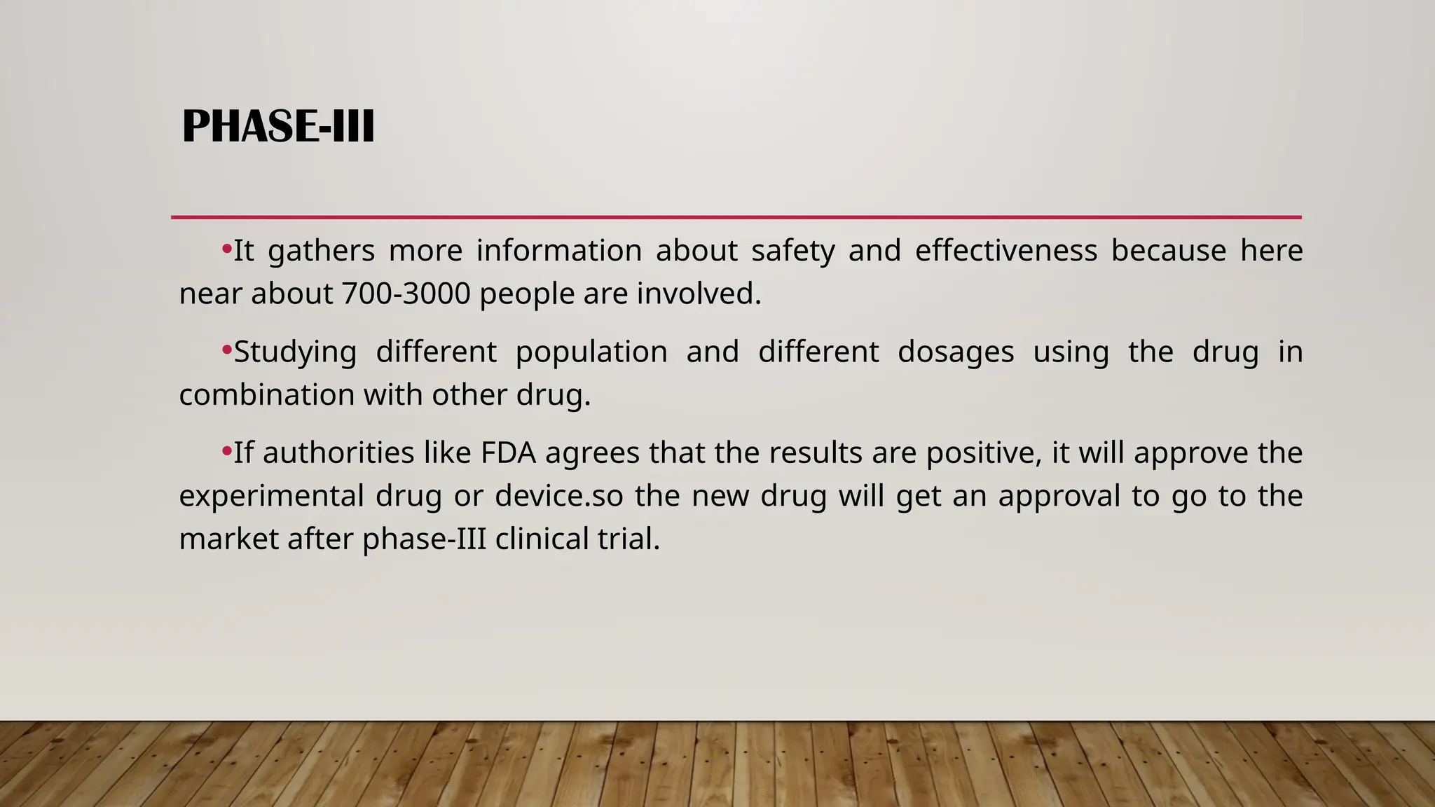 Phases of Clinical trial and statistics.pptx