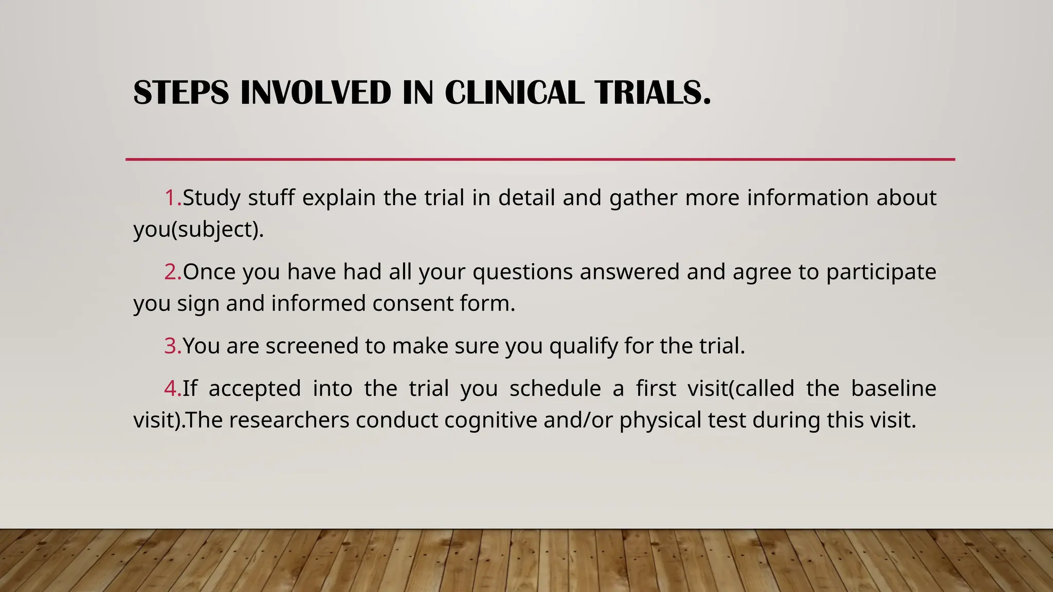 Phases of Clinical trial and statistics.pptx