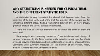 Phases of Clinical trial and statistics.pptx