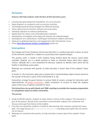 Chirec international school article-1 | DOCX