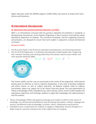 Chirec international school article | DOCX