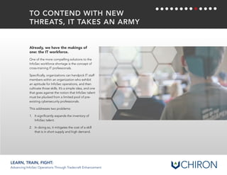 Chiron Advancing InfoSec Operations Through Tradecraft | PPT
