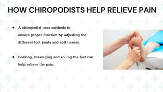 Chiropodist for foot care | PPTX