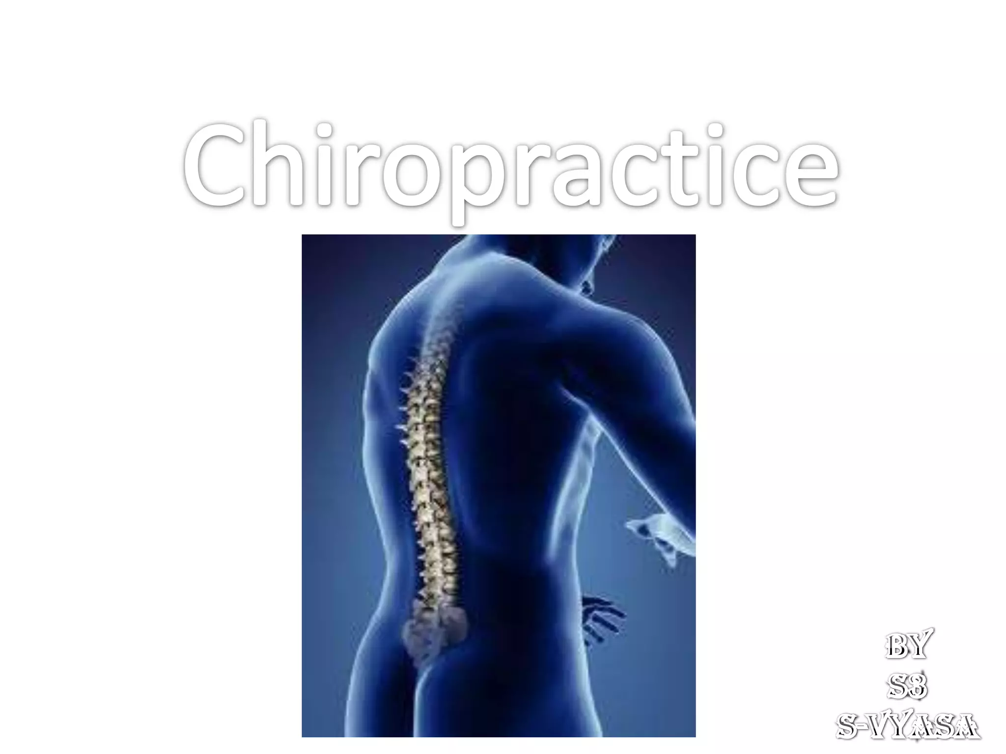 Chiropractice | PPTX