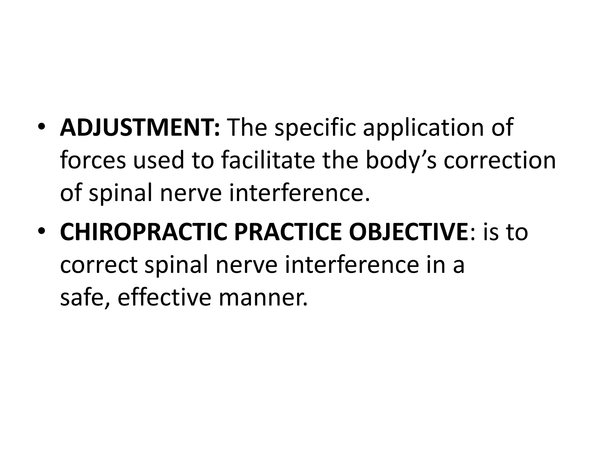 Chiropractice | PPTX