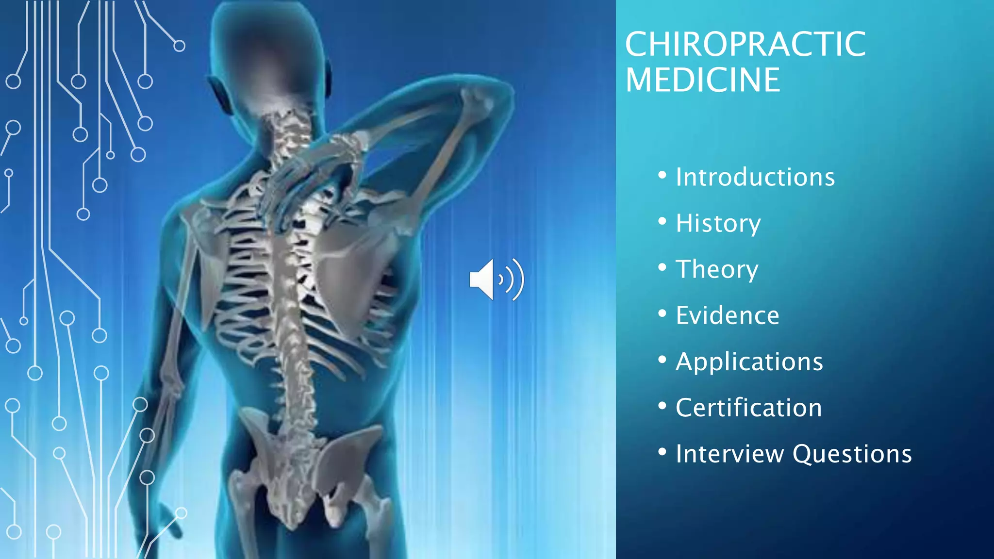 Chiropractic Handout | PPTX | Physical Therapy | Wellness