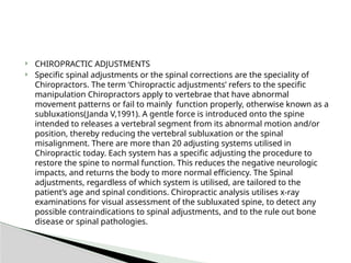 CHIROPRACTIC SCIENCE-REVIEW,chiropractioner.pptx | Bone and Joint Conditions | Diseases and ...