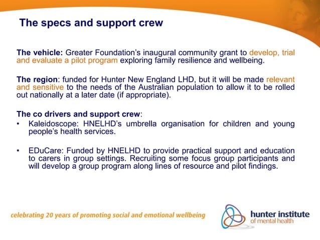 Gabrielle Murphy - ChiRP Program | PPTX