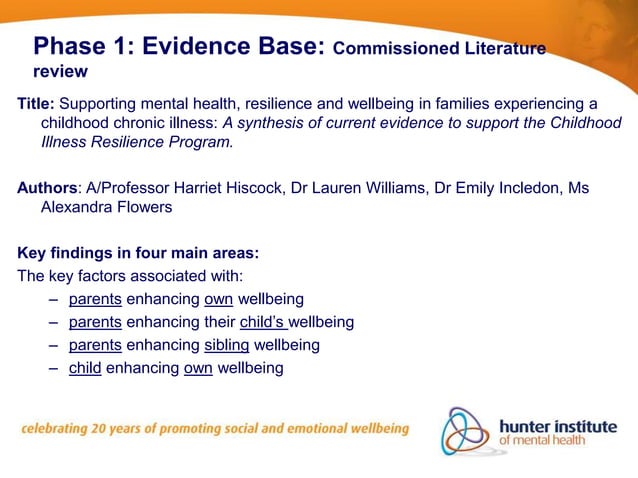 Gabrielle Murphy - ChiRP Program | PPTX