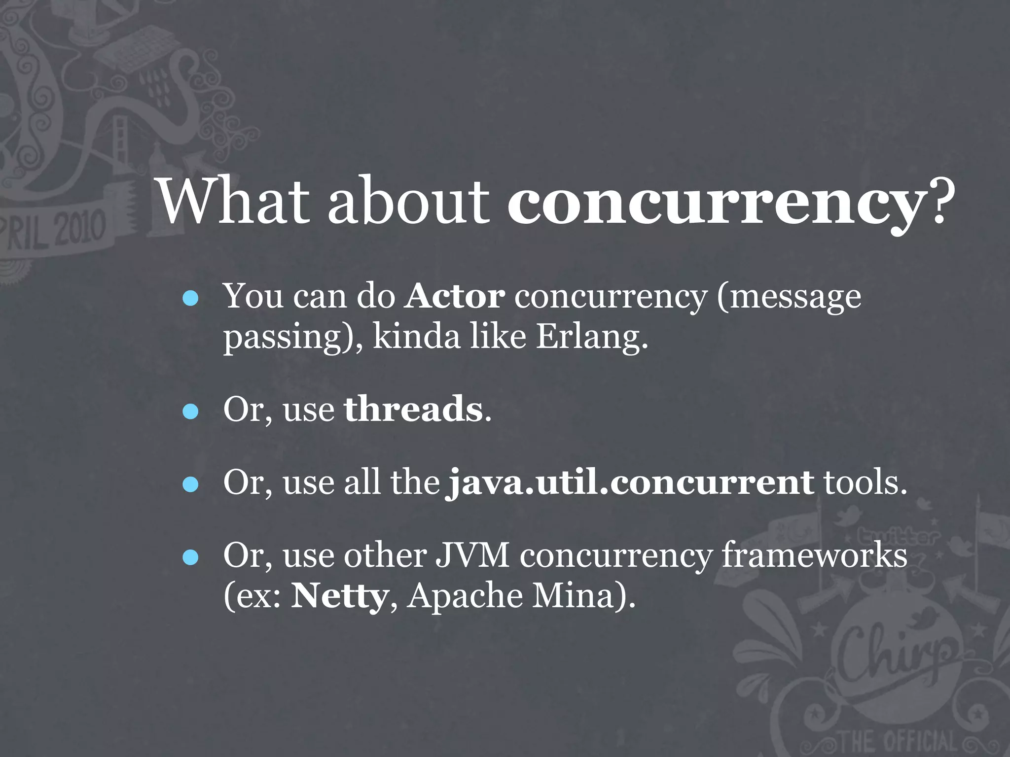 The Why and How of Scala at Twitter | PPT