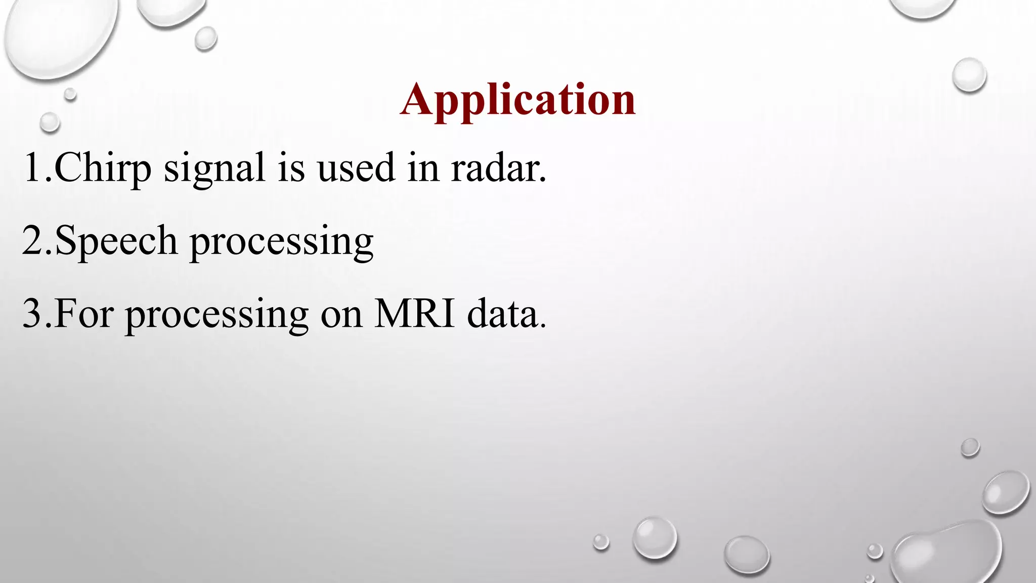 Chirp Z Algorithm 1 Ppt
