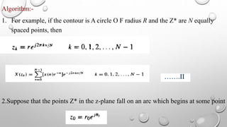 Chirp z algorithm 1 | PPTX