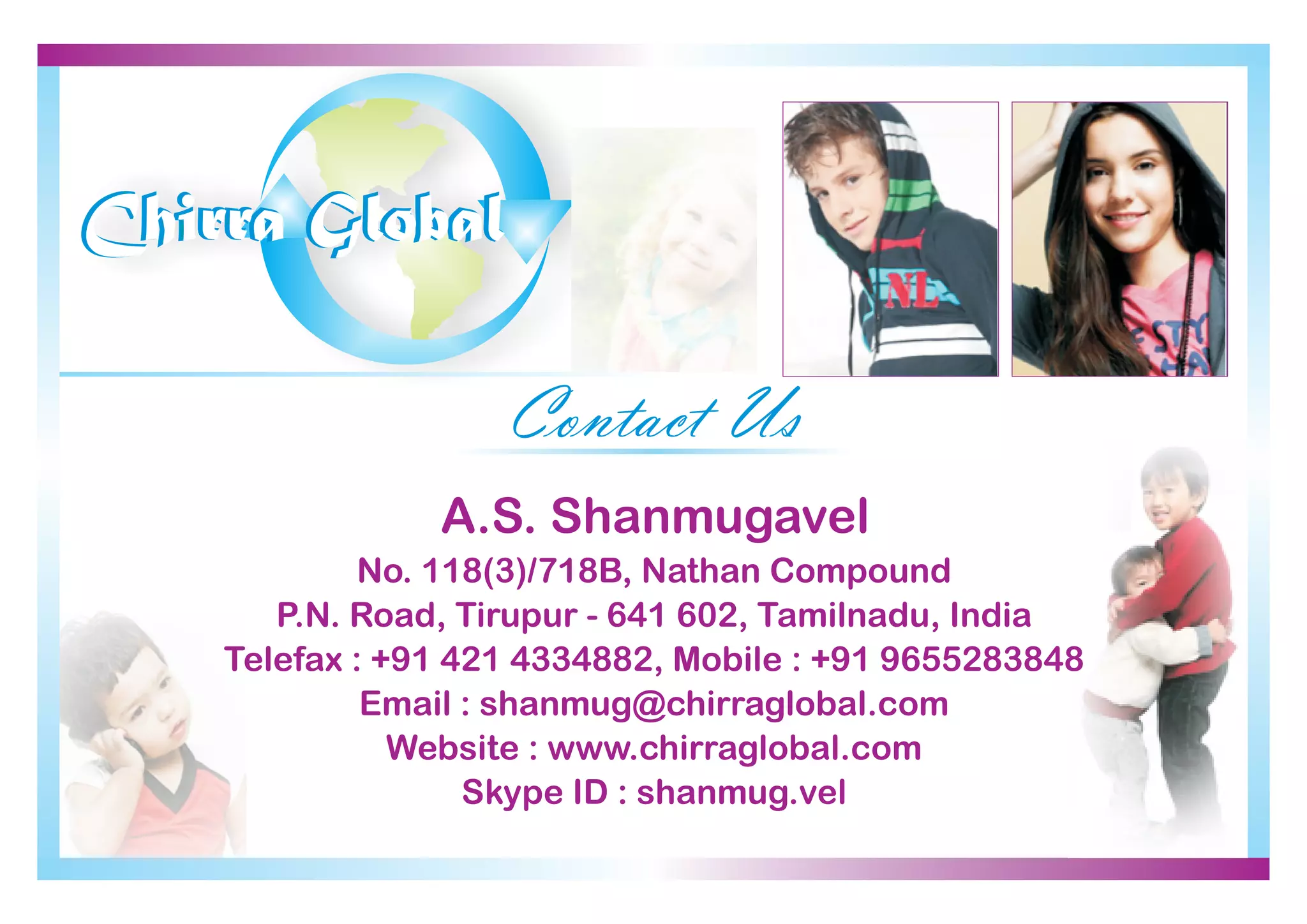 Chirra global - Apparel sourcing and supplies India | PDF