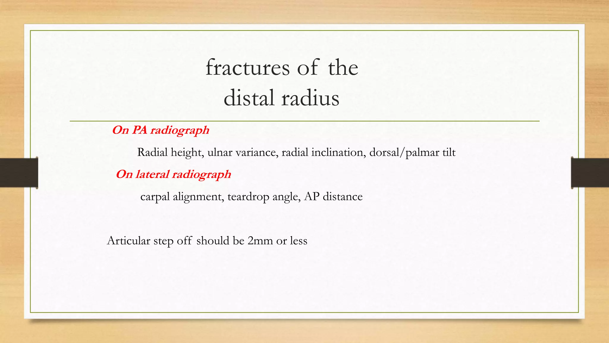 distal radius # ppt | PPTX | Death, Injury, or Military Conflict | Sensitive Topics