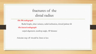 distal radius # ppt | PPTX