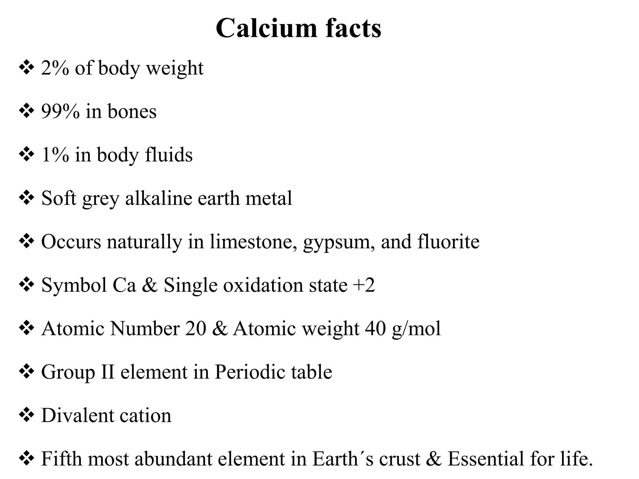 Calcium as a Regulatory and Signalling ion | PPTX
