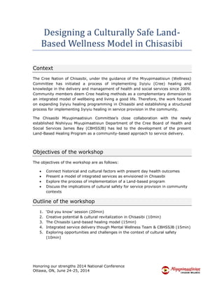 Chisasibi hos2014 workshop-materials_chisasibi | PDF