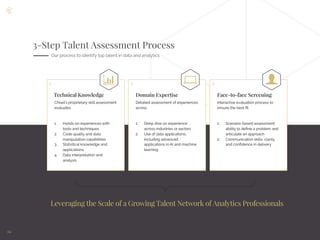 Chisel Analytics Overview | PPT