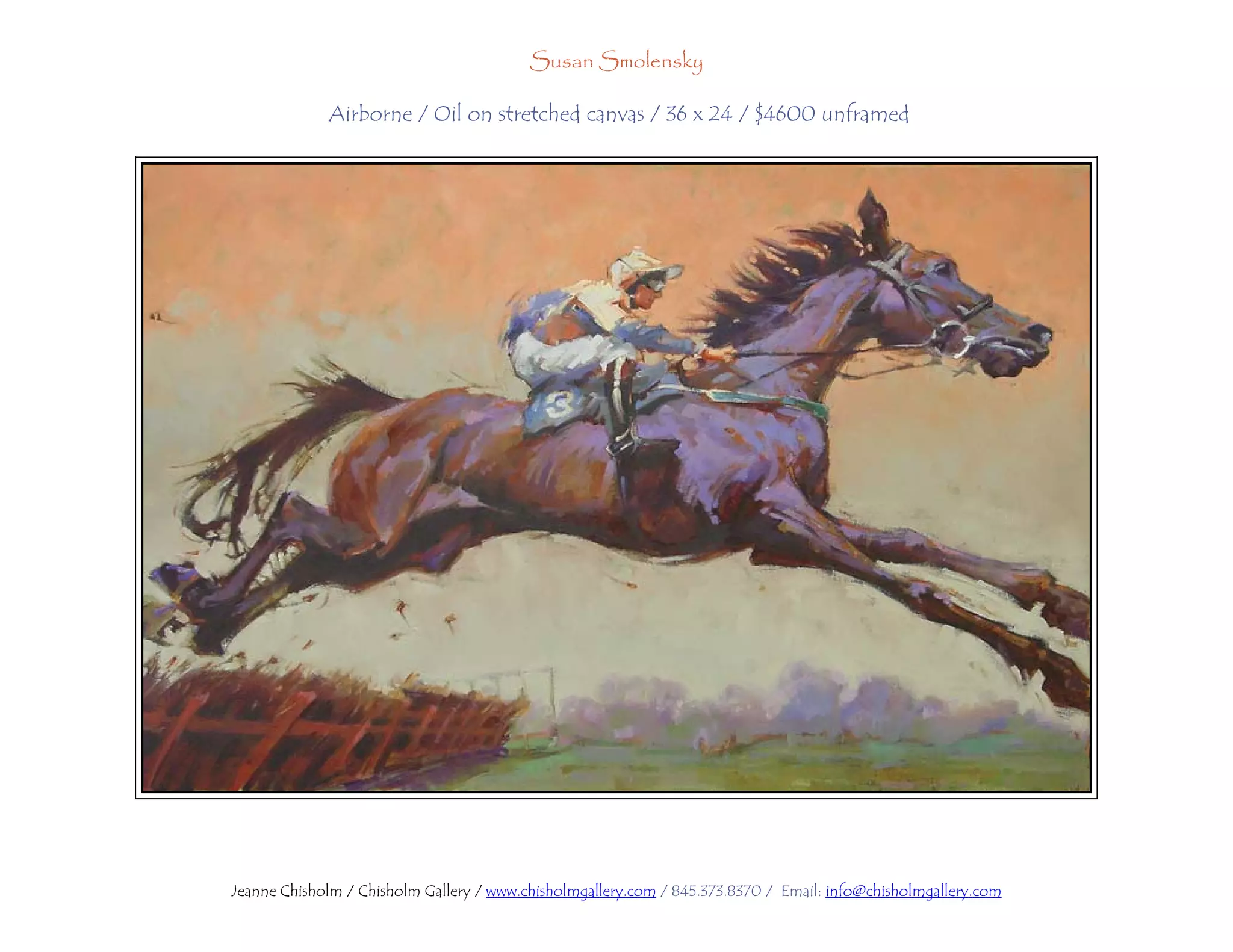 Chisholm Gallery/ Steeplechase Series 2 | PDF