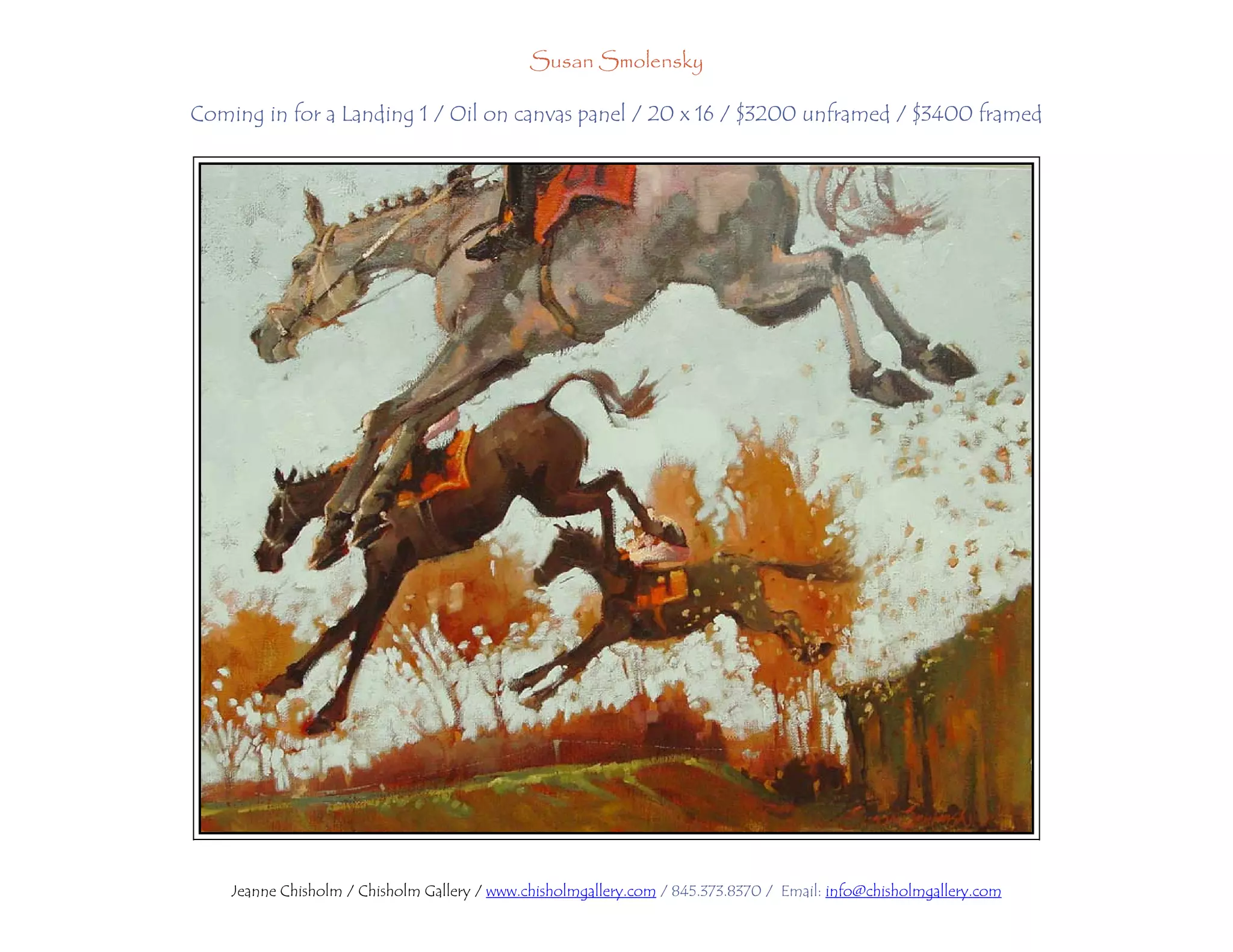 Chisholm Gallery/ Steeplechase Series 2 | PDF