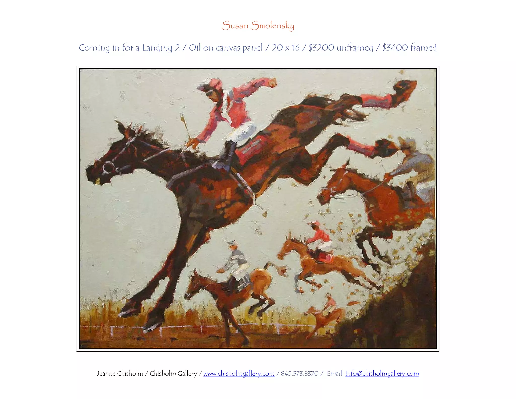 Chisholm Gallery/ Steeplechase Series 2 | PDF
