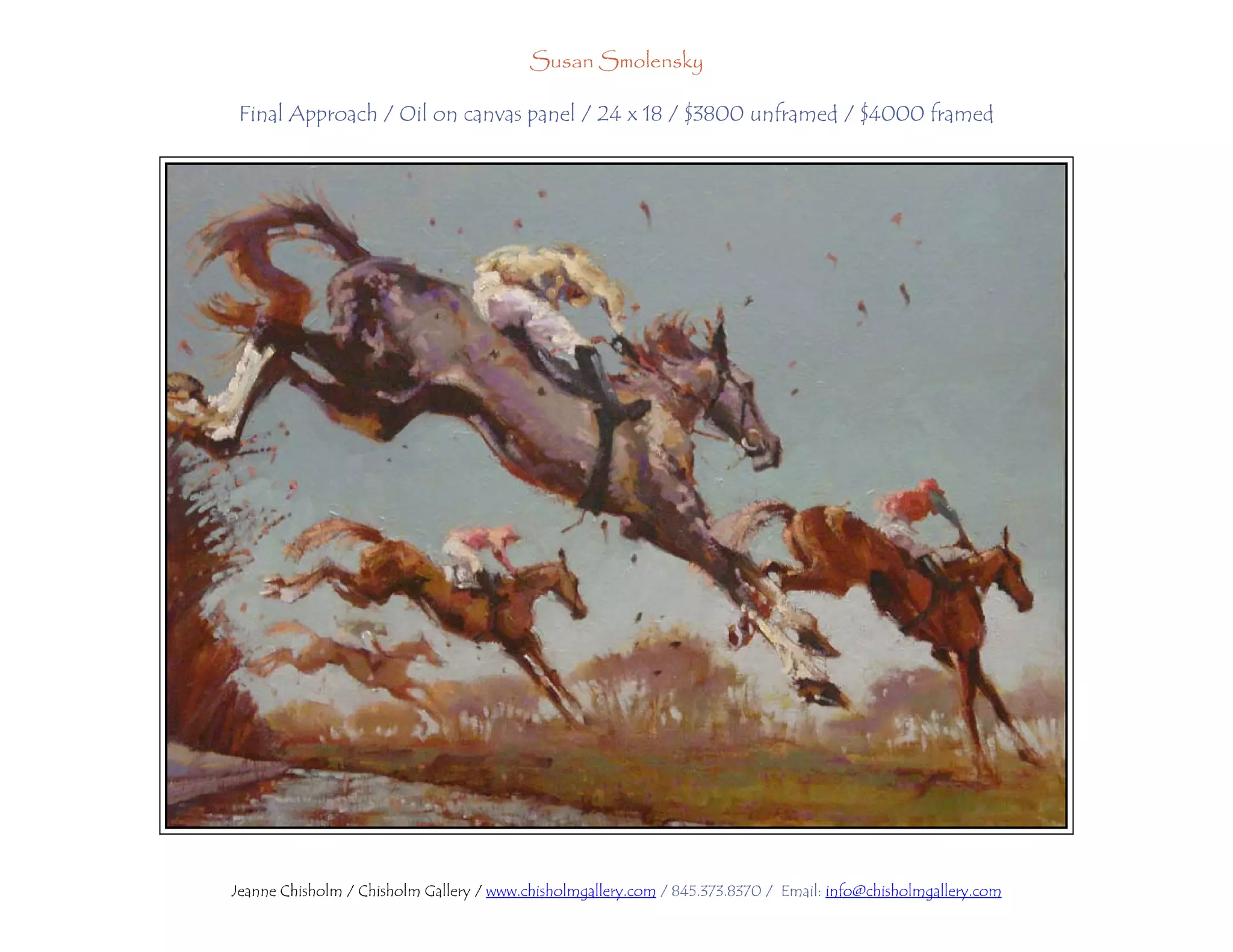 Chisholm Gallery/ Steeplechase Series 2 | PDF
