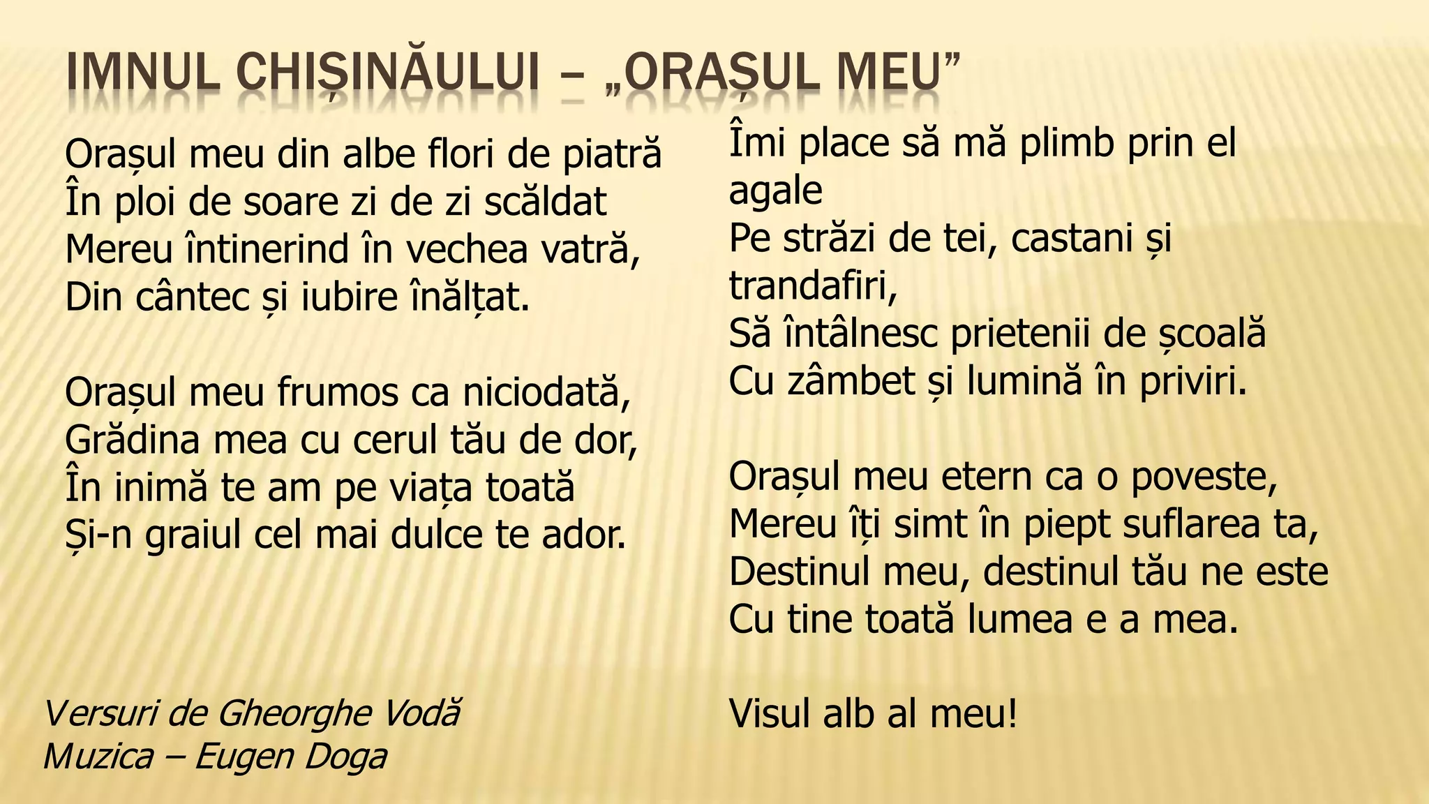 Chisinau - carte de vizită | PPTX