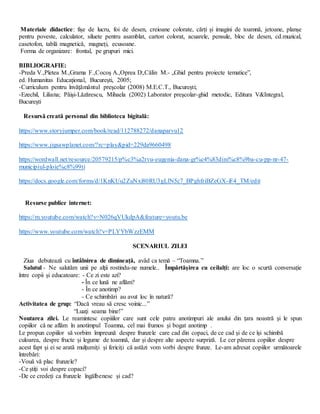 Chisinau toamna proiect | DOC