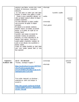 Proiect toamna - Pârvu Eugenia Dana | PDF