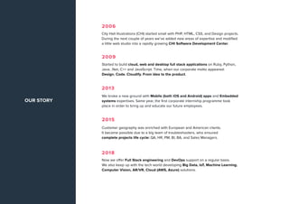 CHI Software Development Center at a glance | PPT