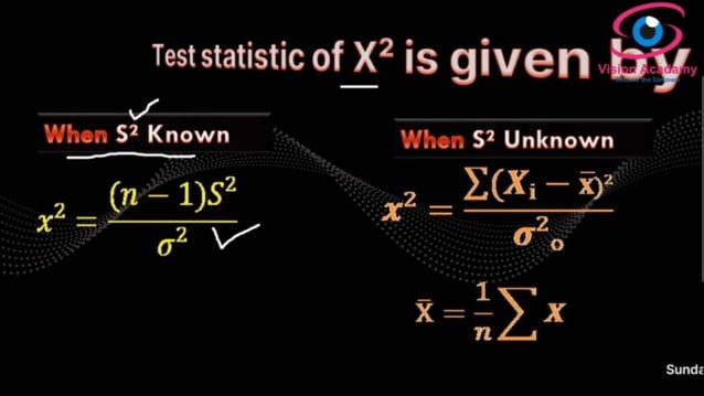 Chi Square Test When Sample Variance Unknown | PPTX