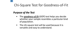 Chi square | PPT
