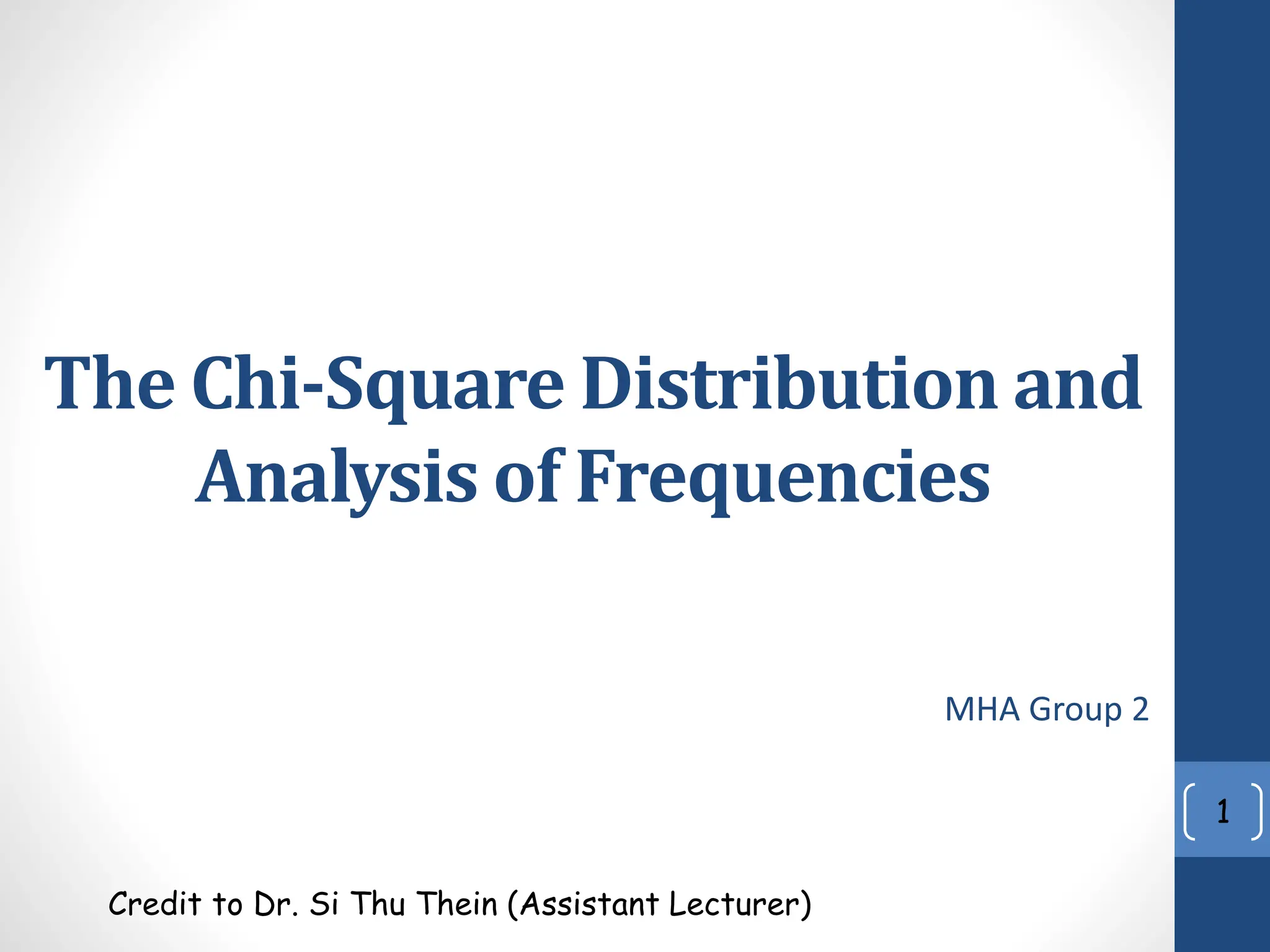 Chi square distribution and analysis of frequencies.pptx