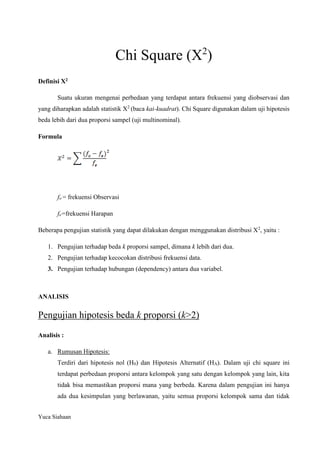 Chi square 2 | PDF