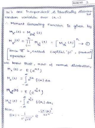 Chi square distribution | PDF