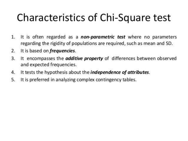 Chi square ppt | PPT
