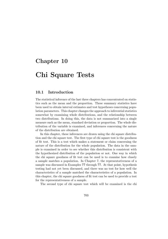 Chi square test | PDF