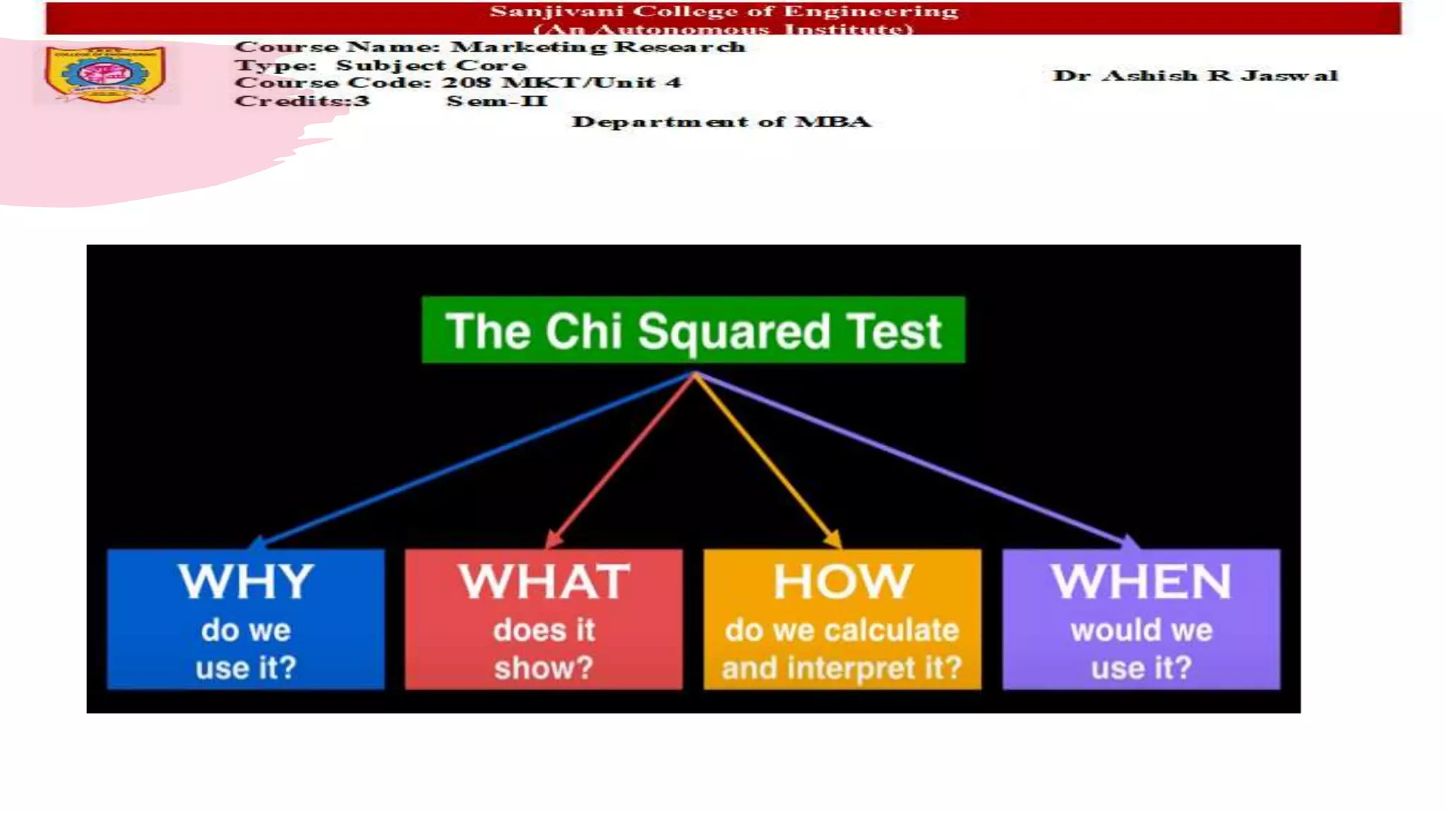 Chisquare test | PPTX