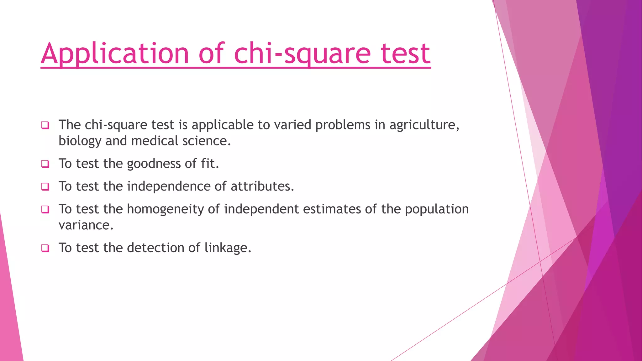 Chi square test | PPT