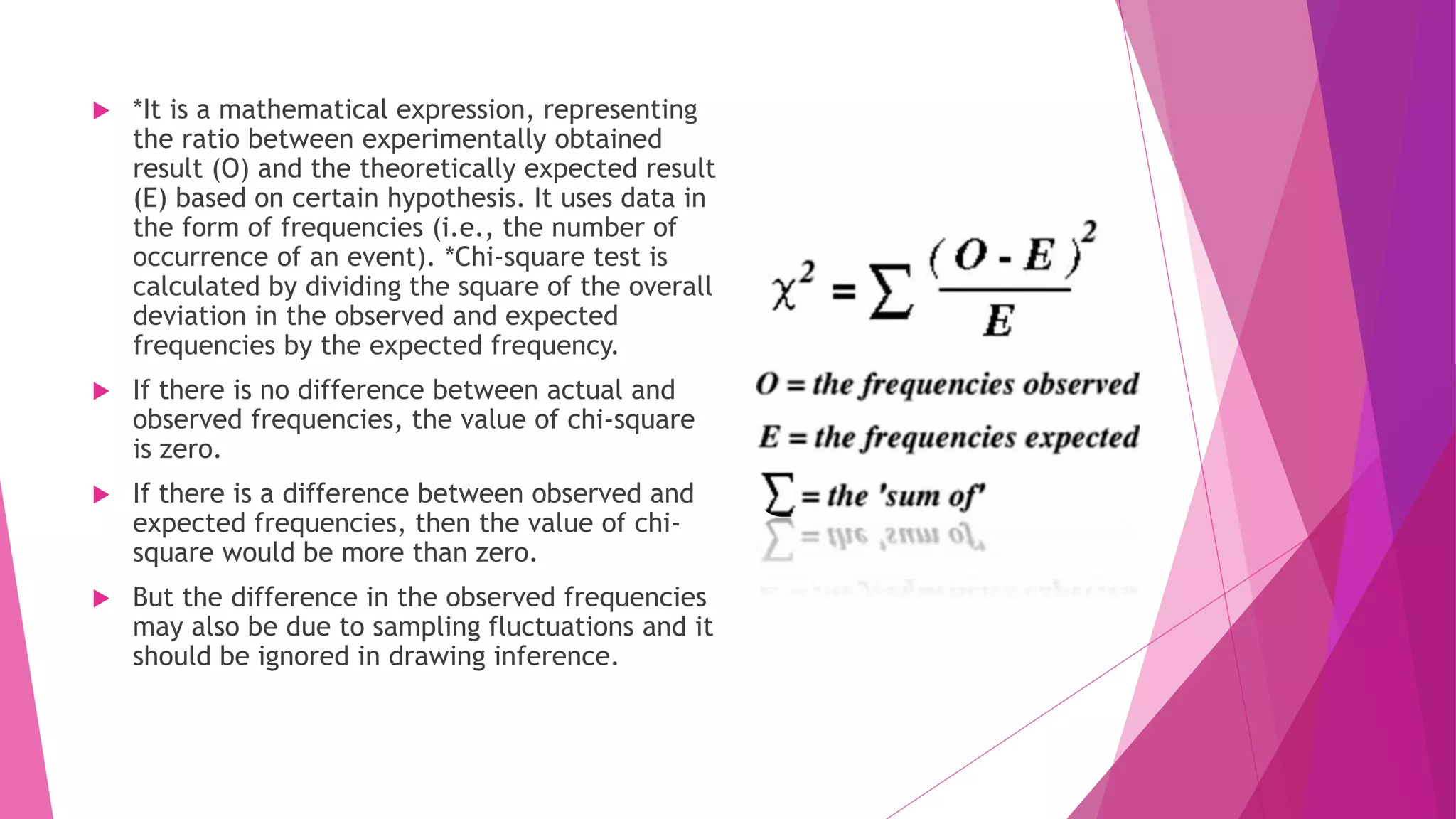 Chi square test | PPT