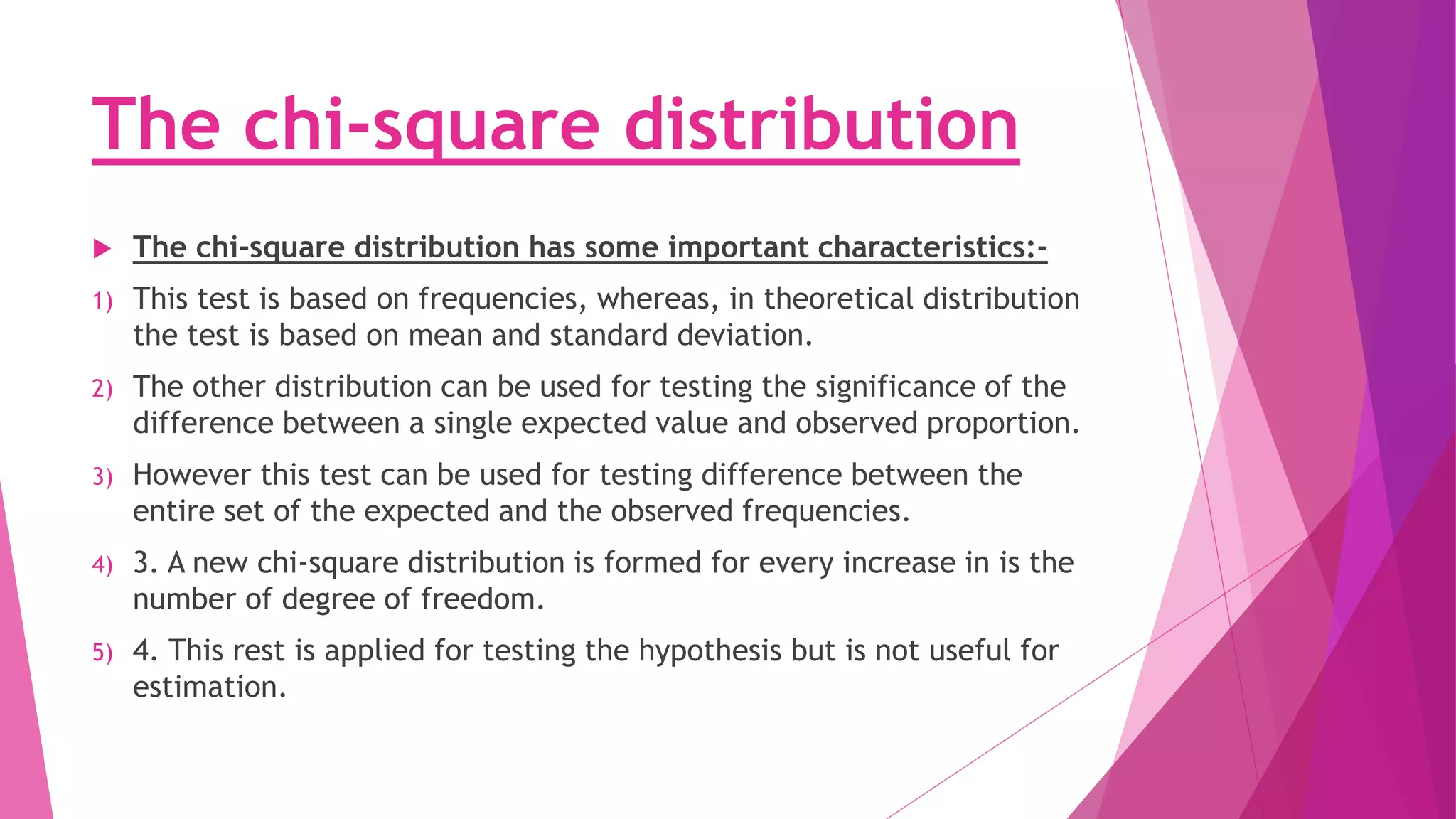 Chi square test | PPT