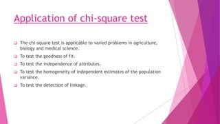 Chi square test | PPT