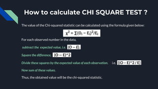 Chi square test evidence based dentistry | PPTX | Educational ...
