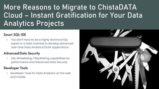 ChistaDATA Real-Time DATA Analytics Infrastructure | PPT