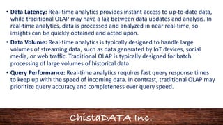 How is Real-Time Analytics Different from Traditional OLAP? | PDF