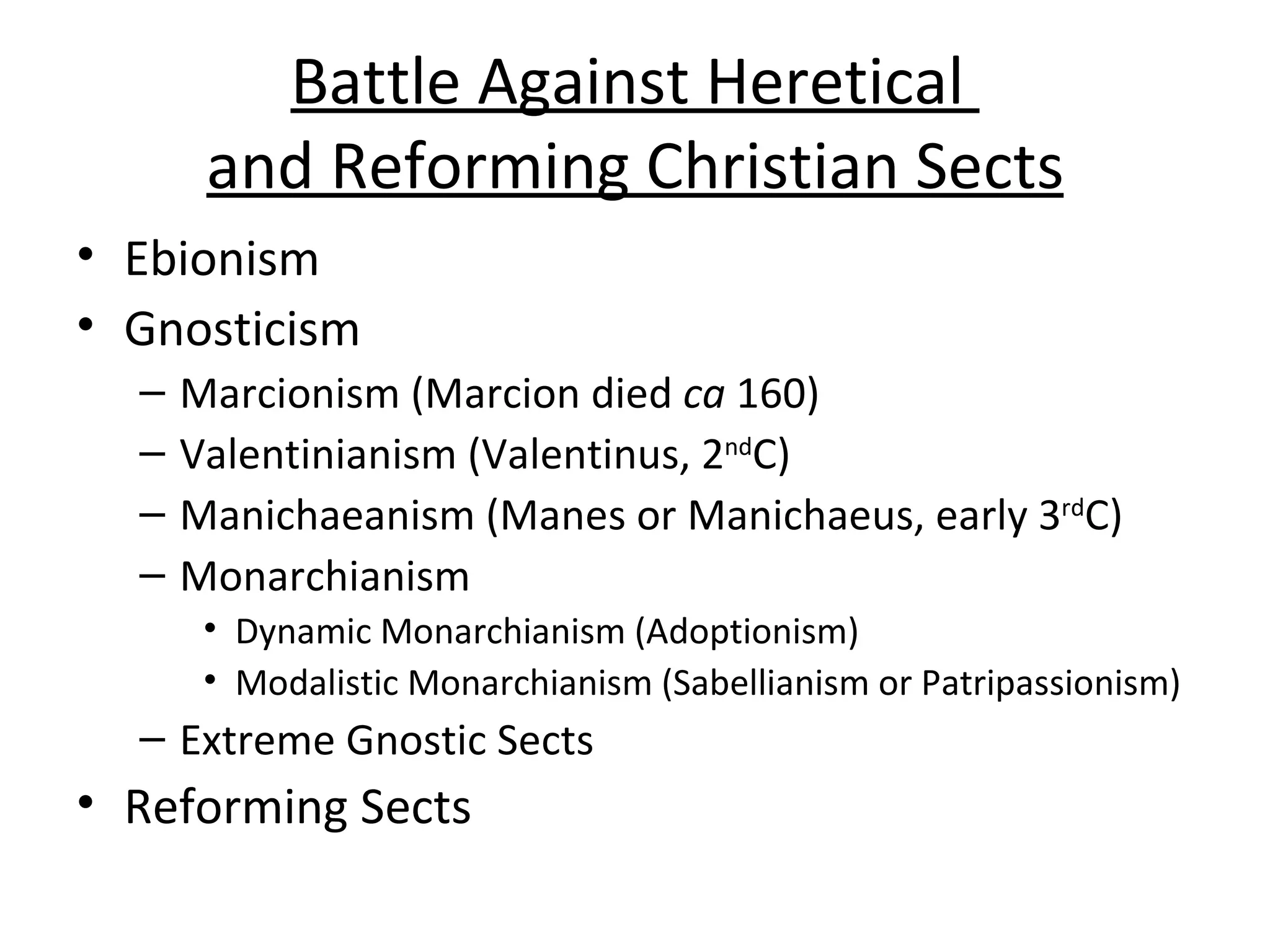 Church History Powerpoint | PPT